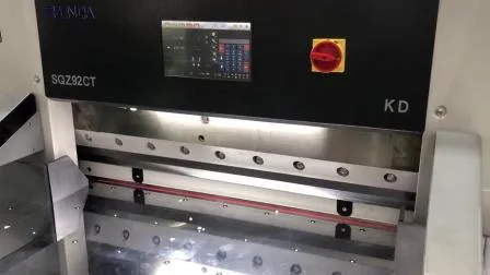Automatic Guillotine Paper Cutter (QZ - Paper Sheeter Group
